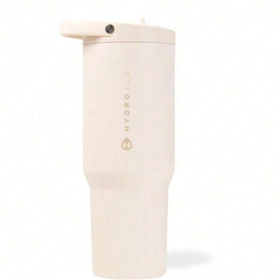 HydroJug Sport - Water Bottle With Handle, Simple Flip Straw, & Rubber ...