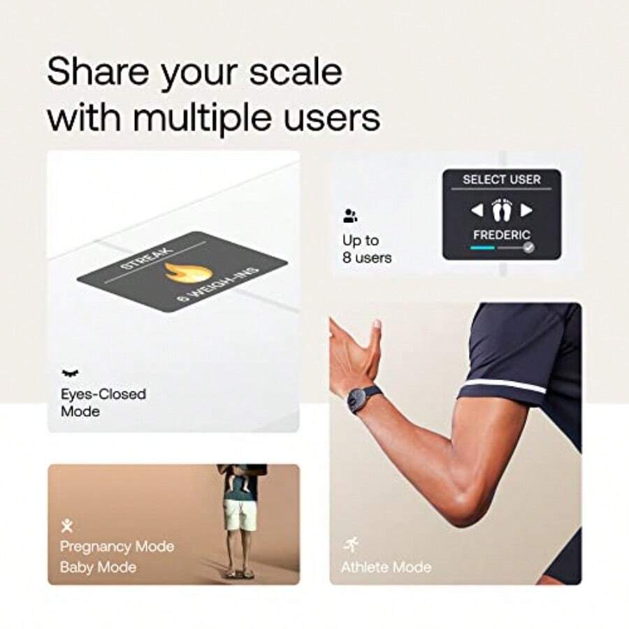 WITHINGS Body Smart Accurate Scale For Weight Fat Percentage Body ...
