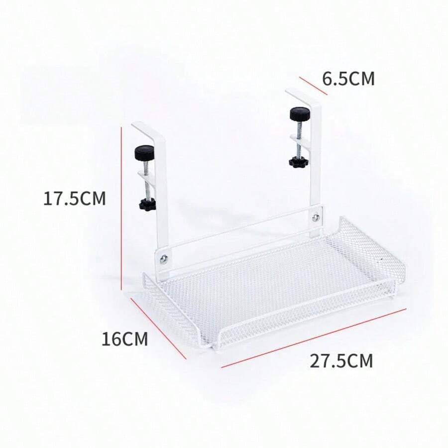 Under Desk Cable Management Tray No Drill Steel Desk Cable Organizers ...