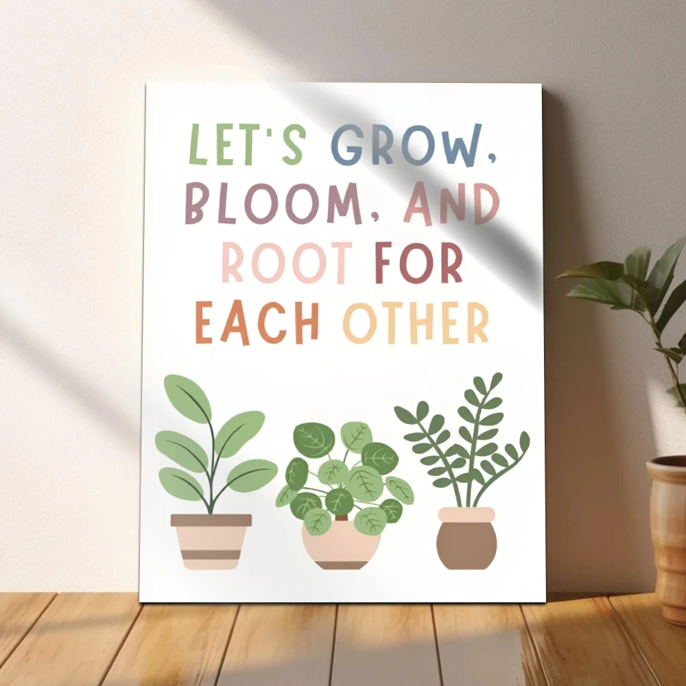 1 Pc Framed Motivational Wall Art For Classroom Decor, Classroom ...