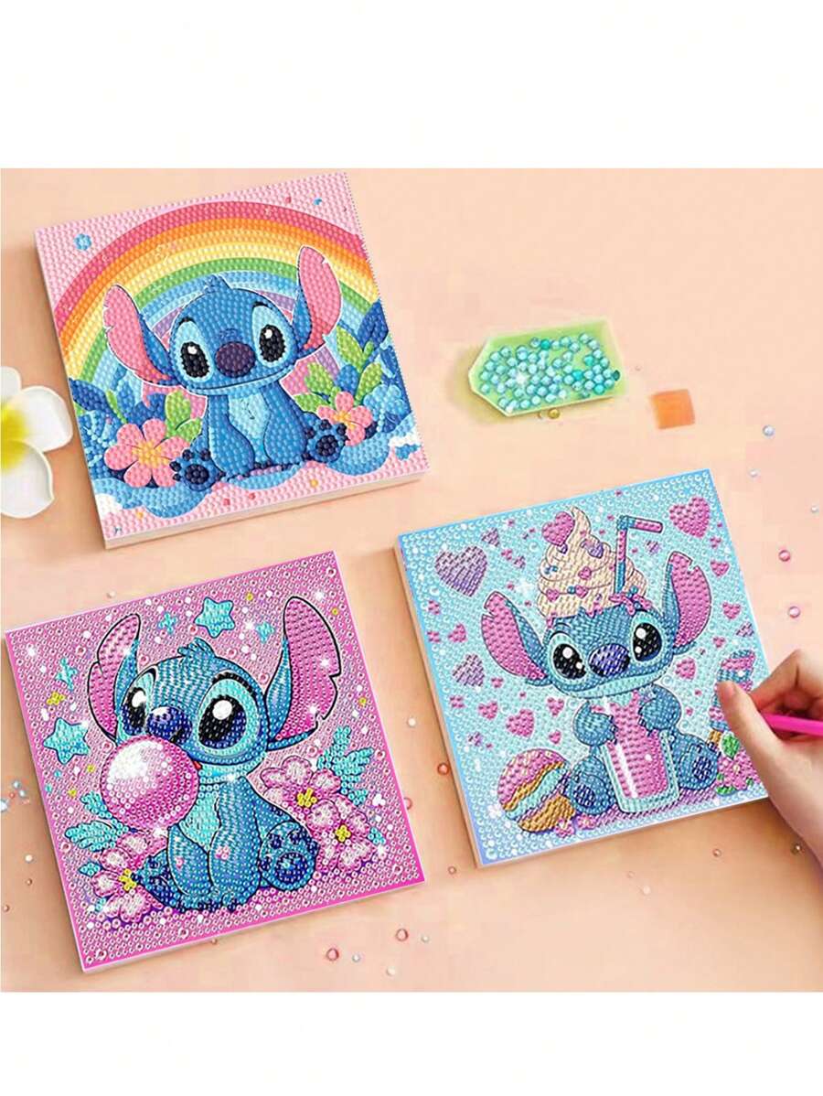 Disney Disney Stitch Diamond Painting Art Kit, 5D Handmade Craft Decor ...