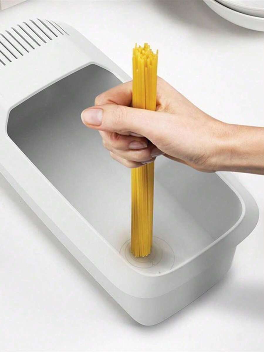 Easy-To-Use Microwave Pasta Cooker With Strainer - Heat Resistant, PP ...