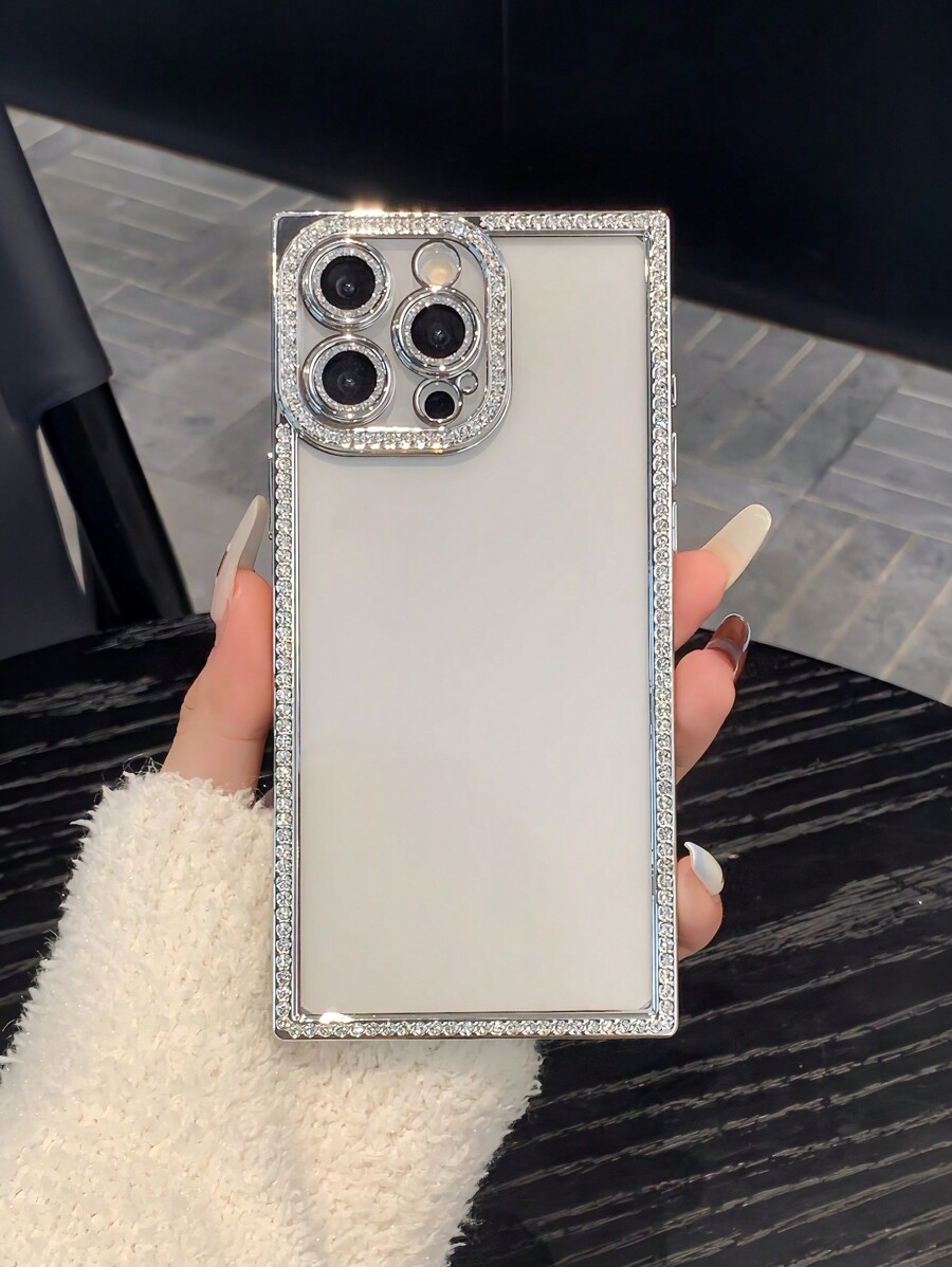 Étui de téléphone électrolytique à 4 coins scintillants compatible avec ...