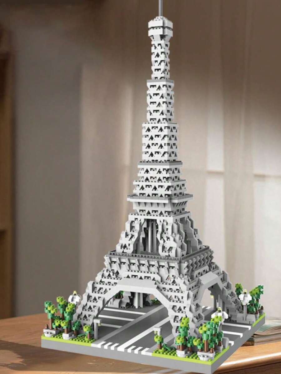 Children's DIY Difficult Assembly Building Blocks Toy Set, Paris Eiffel ...