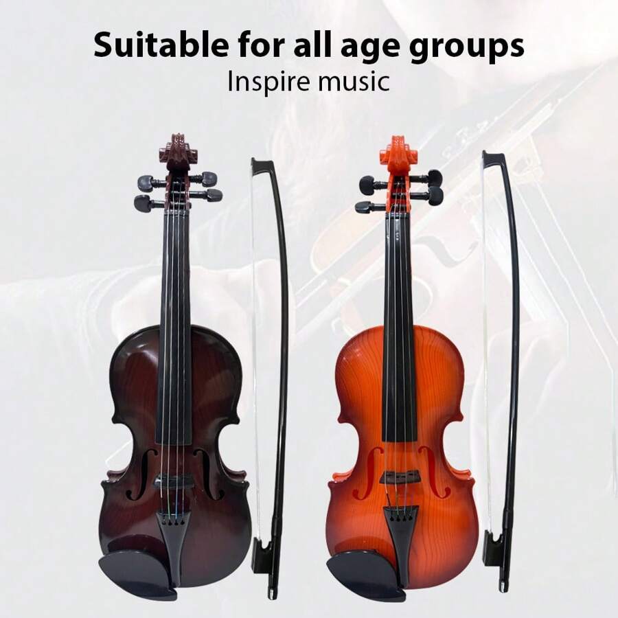 Violin Playable Simulation Toy Instrument Beginner Performance Prop ...