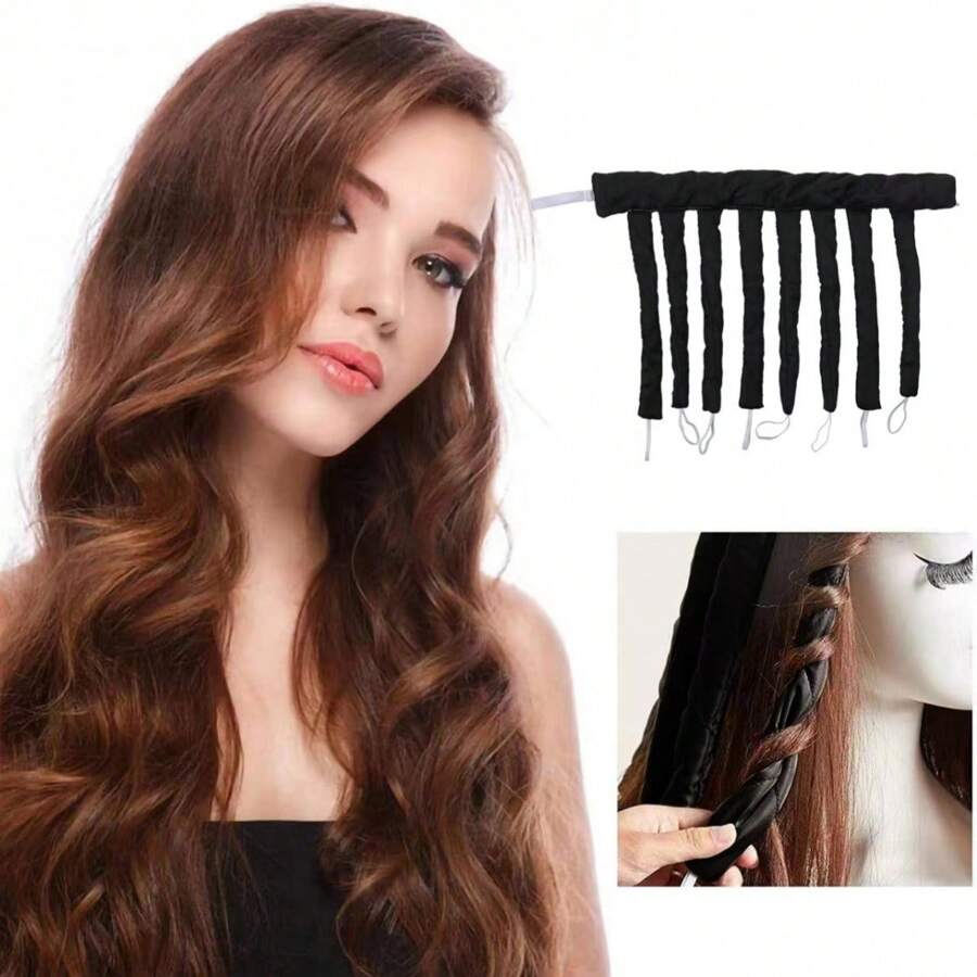 Octopus No Heat Hair Curler, Heatless Hair Curling Tool For Sleeping ...