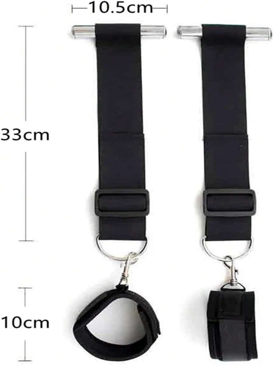 SM PRODUCT SEX TOY Bondage Restraint Sex Hanging On Door Swing Handcuffs Shackles On The Door ...