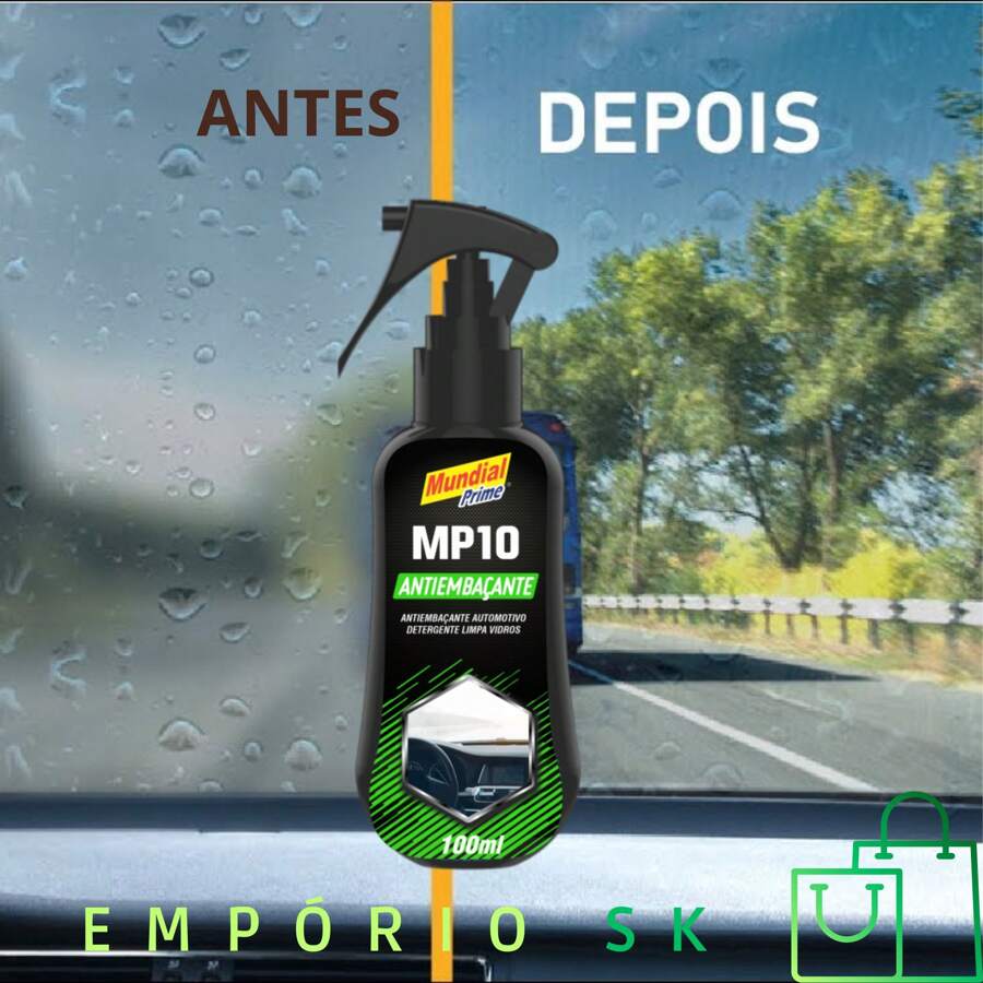 Automotive Anti-Fog Detergent Glass Cleaner 100ml MP10 Mundial Prime ...