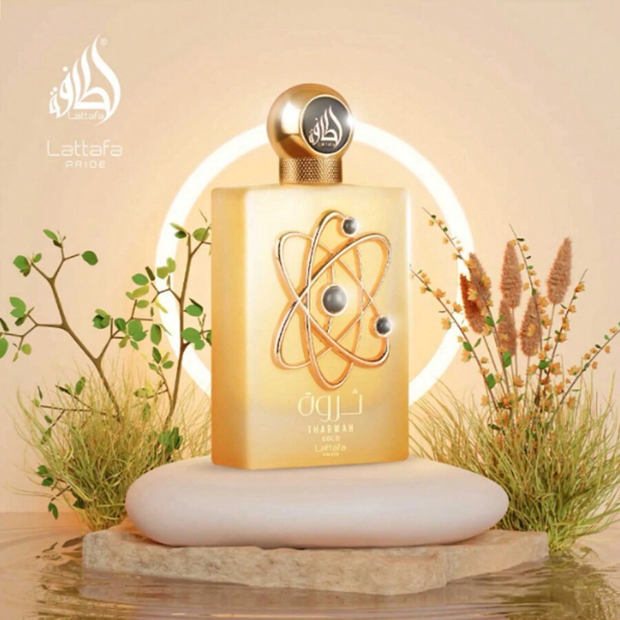 Lattafa Perfume Arabe Tharwah Gold Lattafa Eau De Parfum 100ml - Libre ...