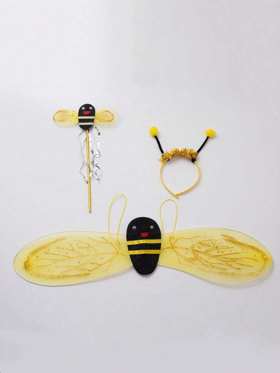 3pcs/Set Performance Costumes, Yellow Bees, Performance Props, Ladybugs ...