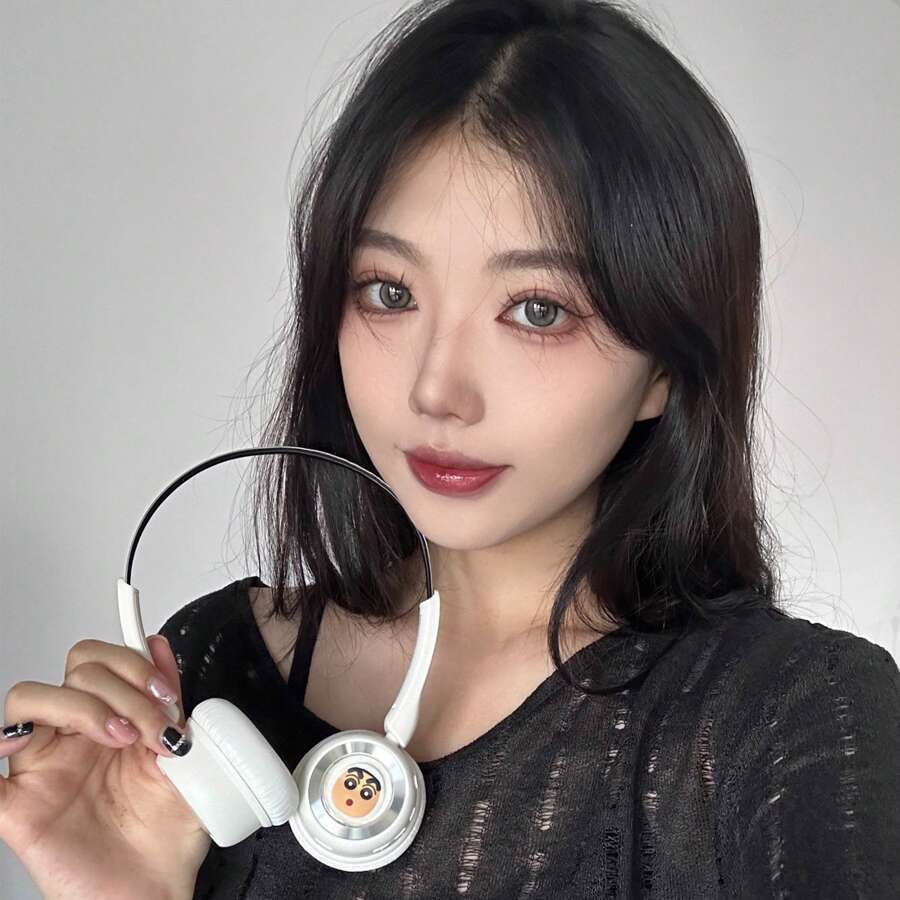 CRAYON SHINCHAN Fone de Ouvido Sem Fio Esportivo Earphones FM Nível 4 e ...