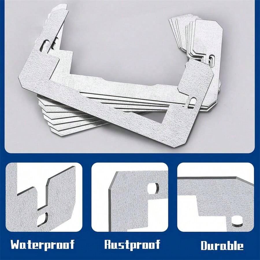 Wall Plate Spacer- Metal Flush Fit Device Leveling Plates- Receptacle ...