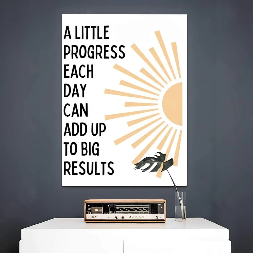 1 Pc Framed Motivational Wall Art For Classroom Decor, Classroom ...