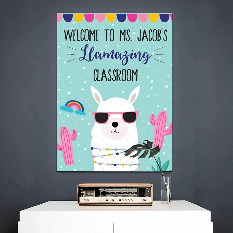 1 Pc Framed Motivational Wall Art For Classroom Decor, Classroom ...