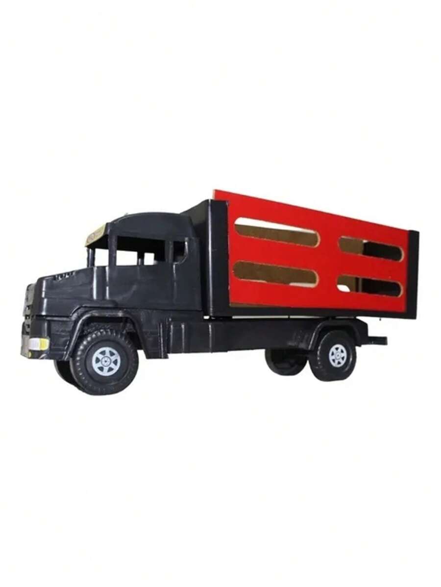 Mini Wooden Plastic Toy Cattle Truck 13x30cm | SHEIN UK