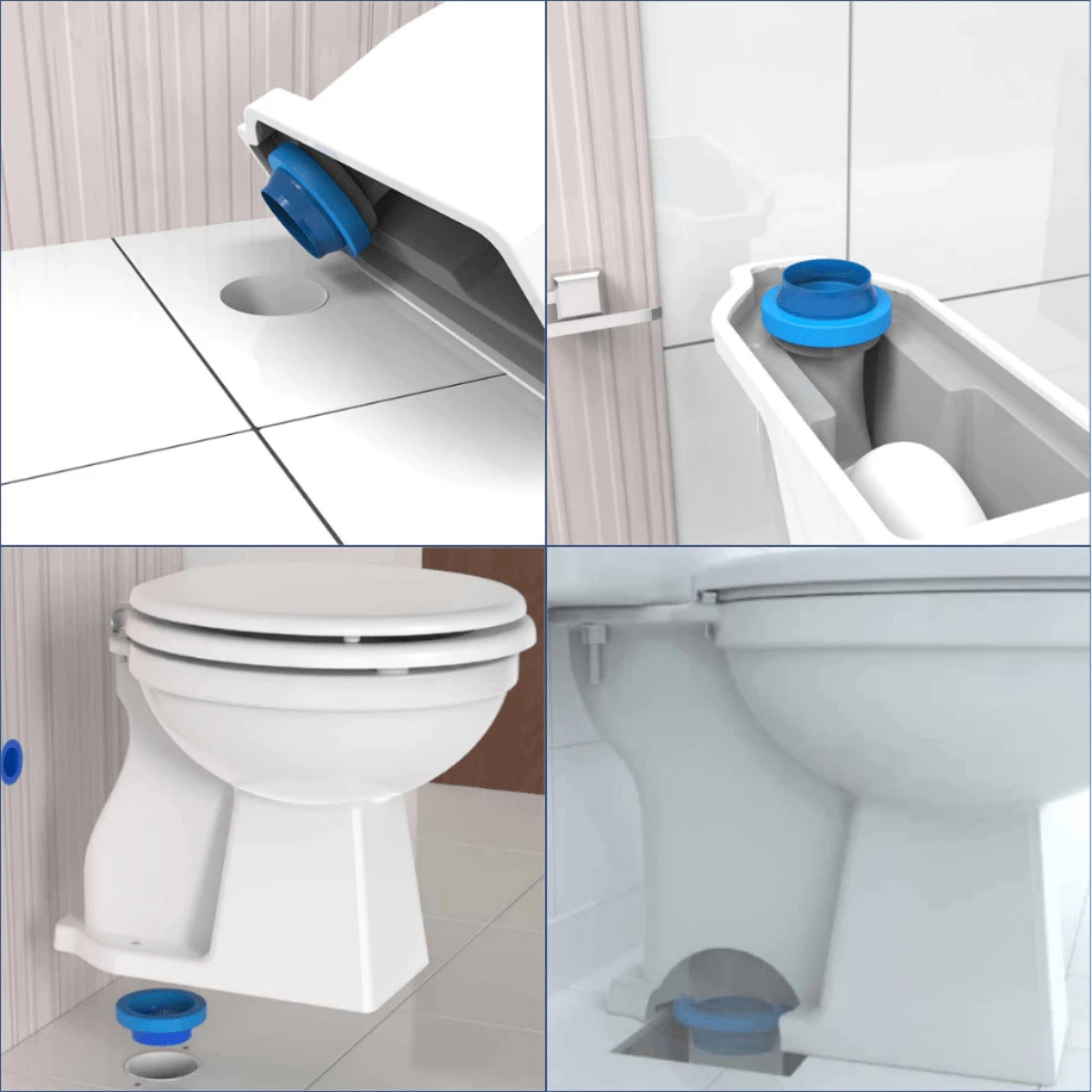 Toilet Sealing Ring Guide For Toilet Bowl L 1/2/3/4/5PCS Toilet Sealing ...