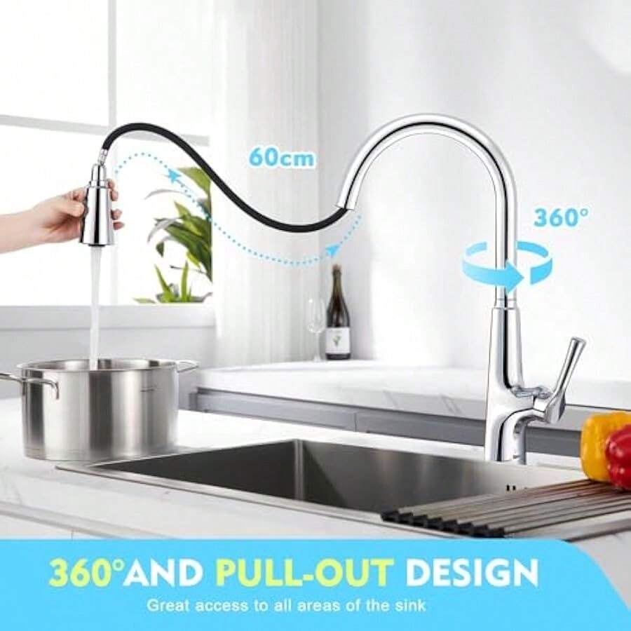 Sensor Touchless Tap Sink Tap Pull Out Sprayer Automatic Sensor 3 ...