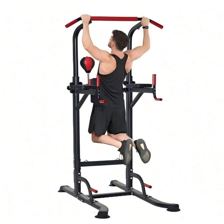 DlandHome Power Tower, 7-Speed Adjustable Power Tower, Multi-Function ...