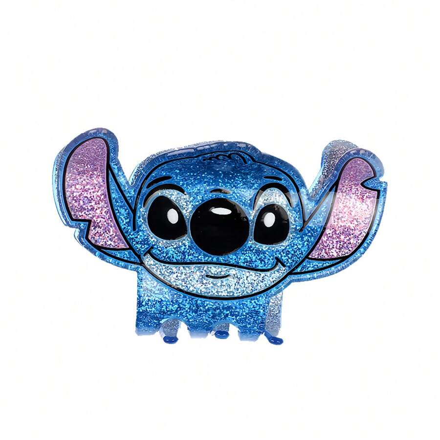 Disney Stitch Cartoon Acrylic Hair Claw Clip For Girls, Cute Hair Claw ...