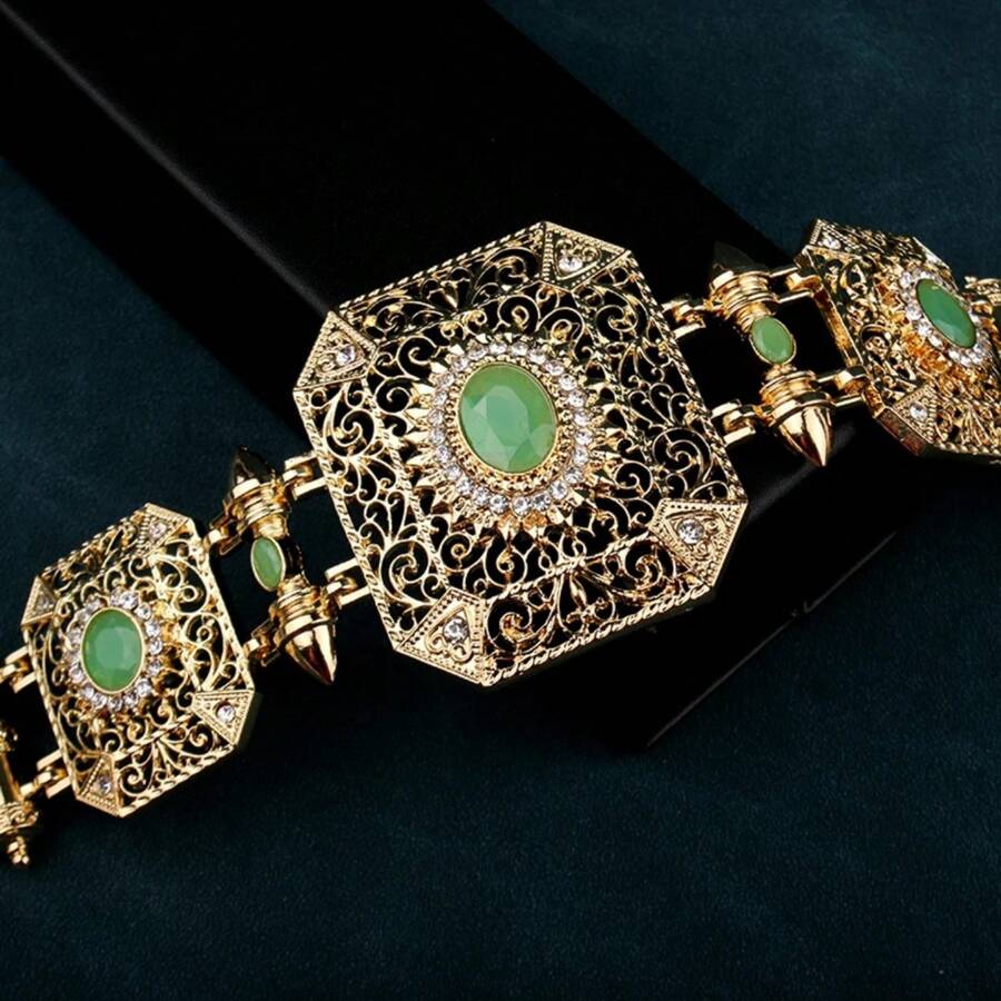 1pc Moroccan Waist Chain, Arabic Women's Body Chain, Wedding Jewelry ...