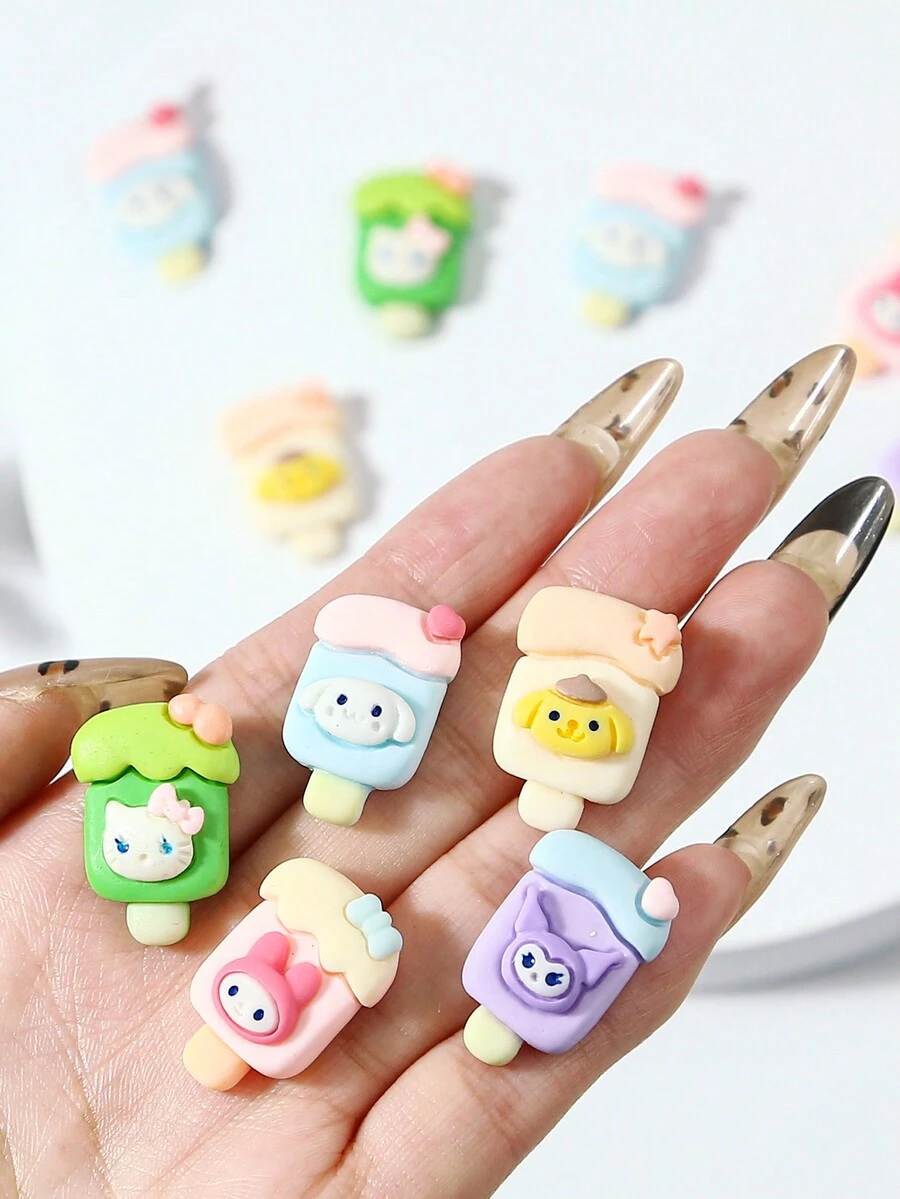 Sanrio 5/10pcs Sanrio Purin Pochacco Hello Kitty Pompom Kuromi ...