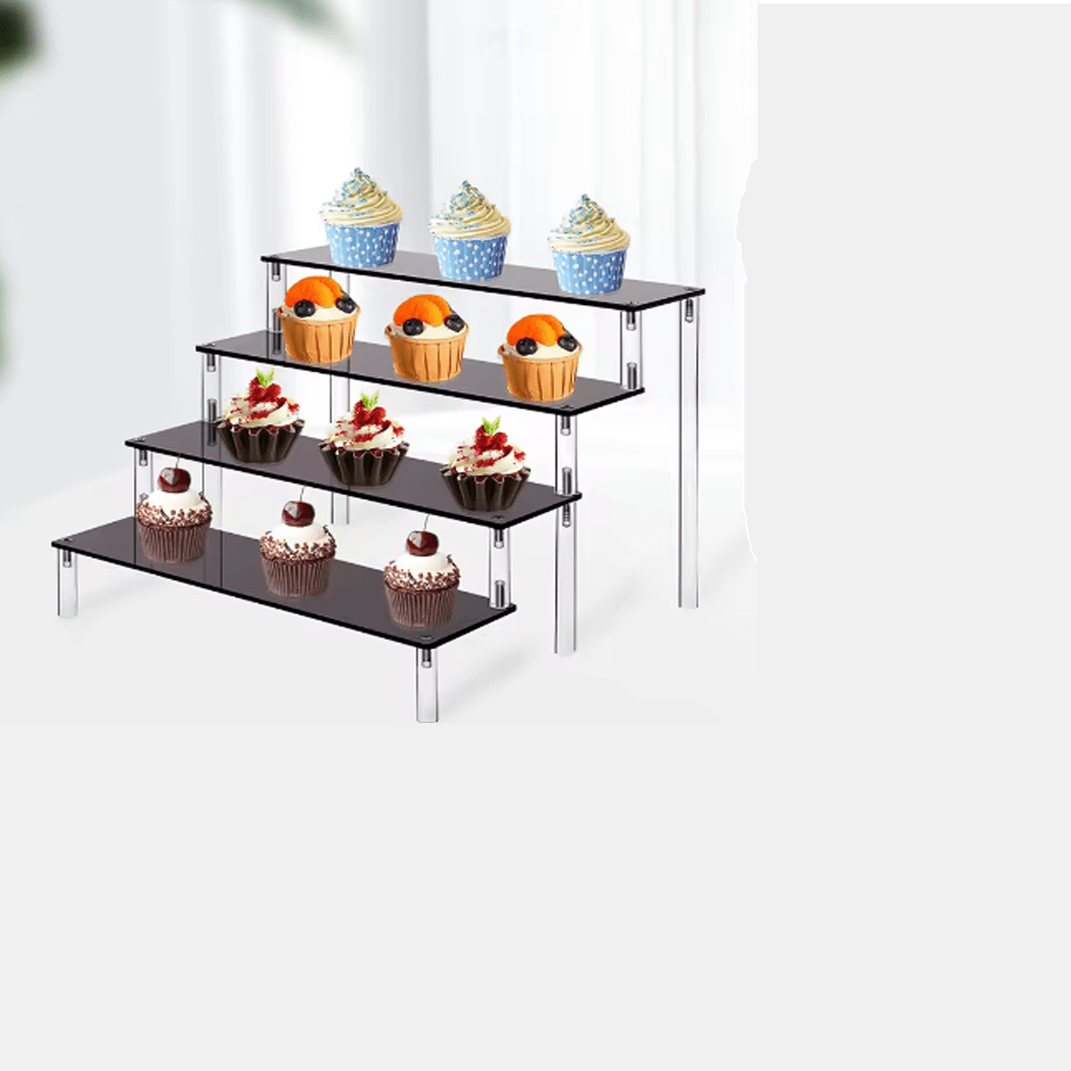 Acrylic Candy Display Stand, Suitable For Cakes, Sushi, Pastries In ...