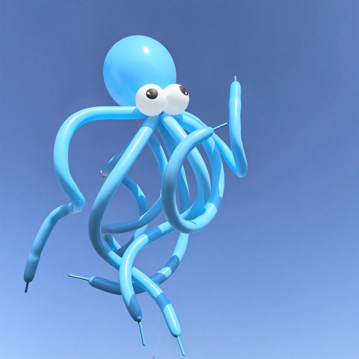 DIY Octopus Shaped Balloons - 260Q Twist Balloons 12 Inch Round Latex ...