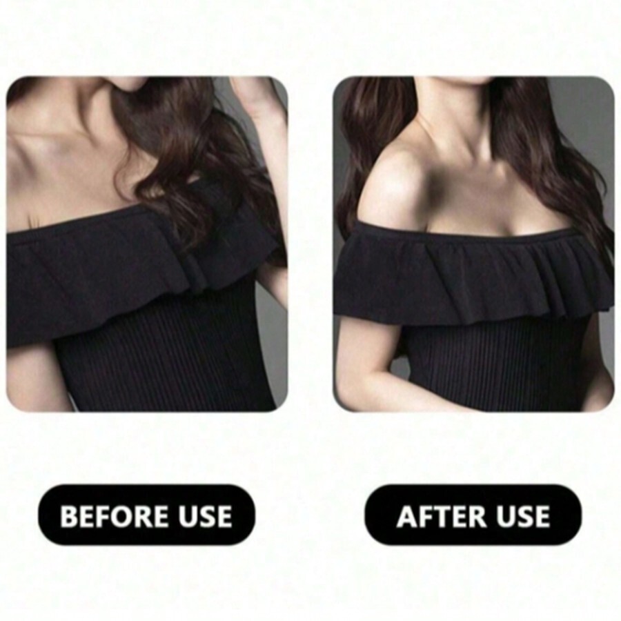 1 Pair Invisible Strapless Sticky Gel Bra, 3cm Thickened Push-Up ...