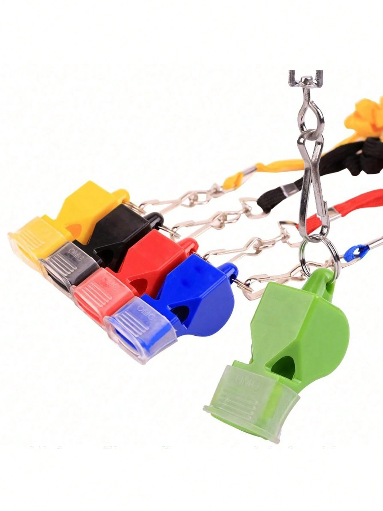1/3pcs Multi-Color ABS High Frequency Coreess Whistle, Outdoor Whistle ...
