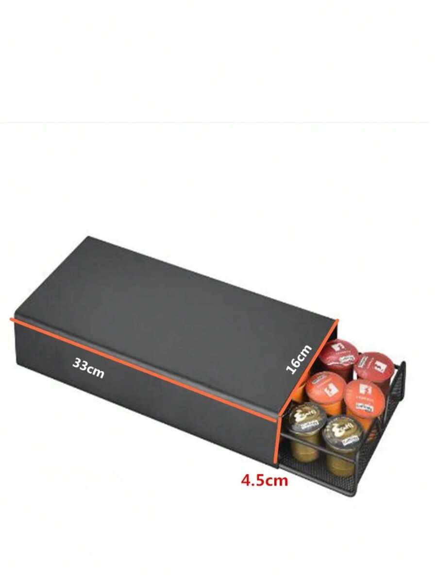 Coffee Capsules Drawer Organizer Practical Coffee Pod Holder Rack ...