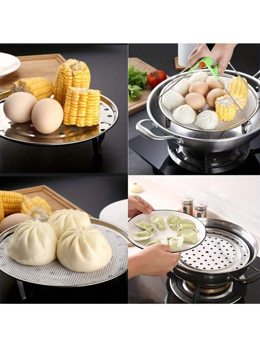 Stainless Steel Steamer Rack With Detachable Legs, Suitable For ...