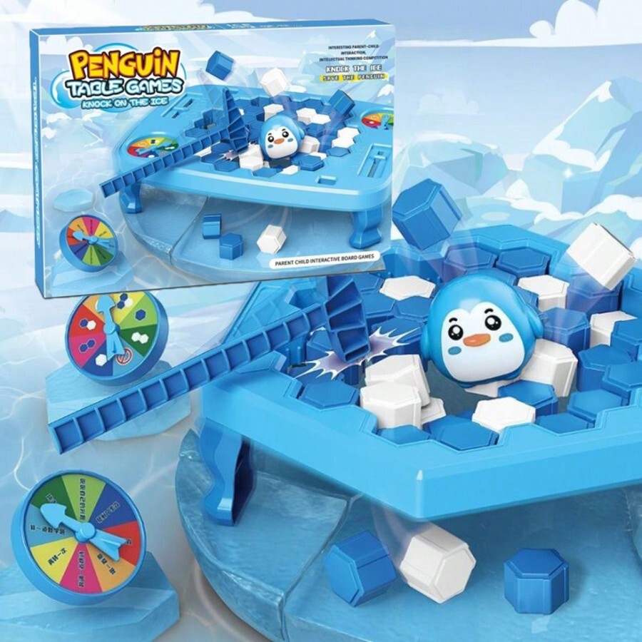 Board Game - Adult Trap Board Game Toy, Break Ice And Penguin Trap Game ...