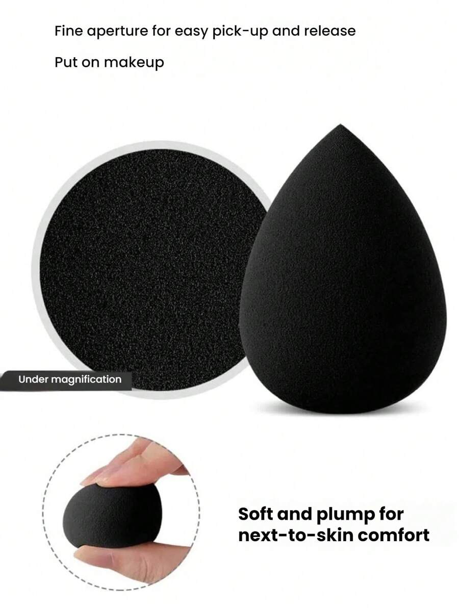 10pcs/Pack Soft Makeup Sponges, Cosmetic Blending Sponge Applicators ...