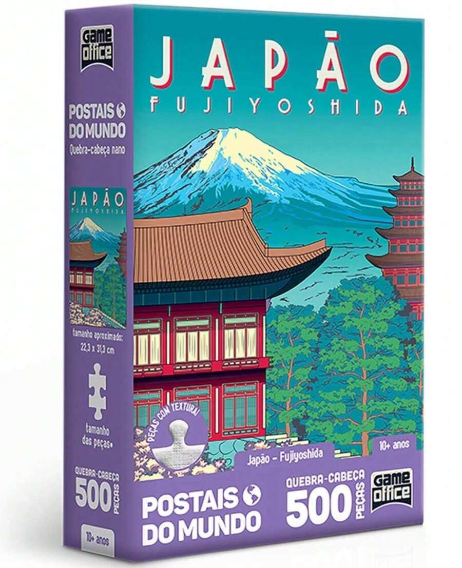 POSTCARDS OF THE WORLD JAPAN NANO PUZZLE 500 PIECES TOYSTER | SHEIN USA