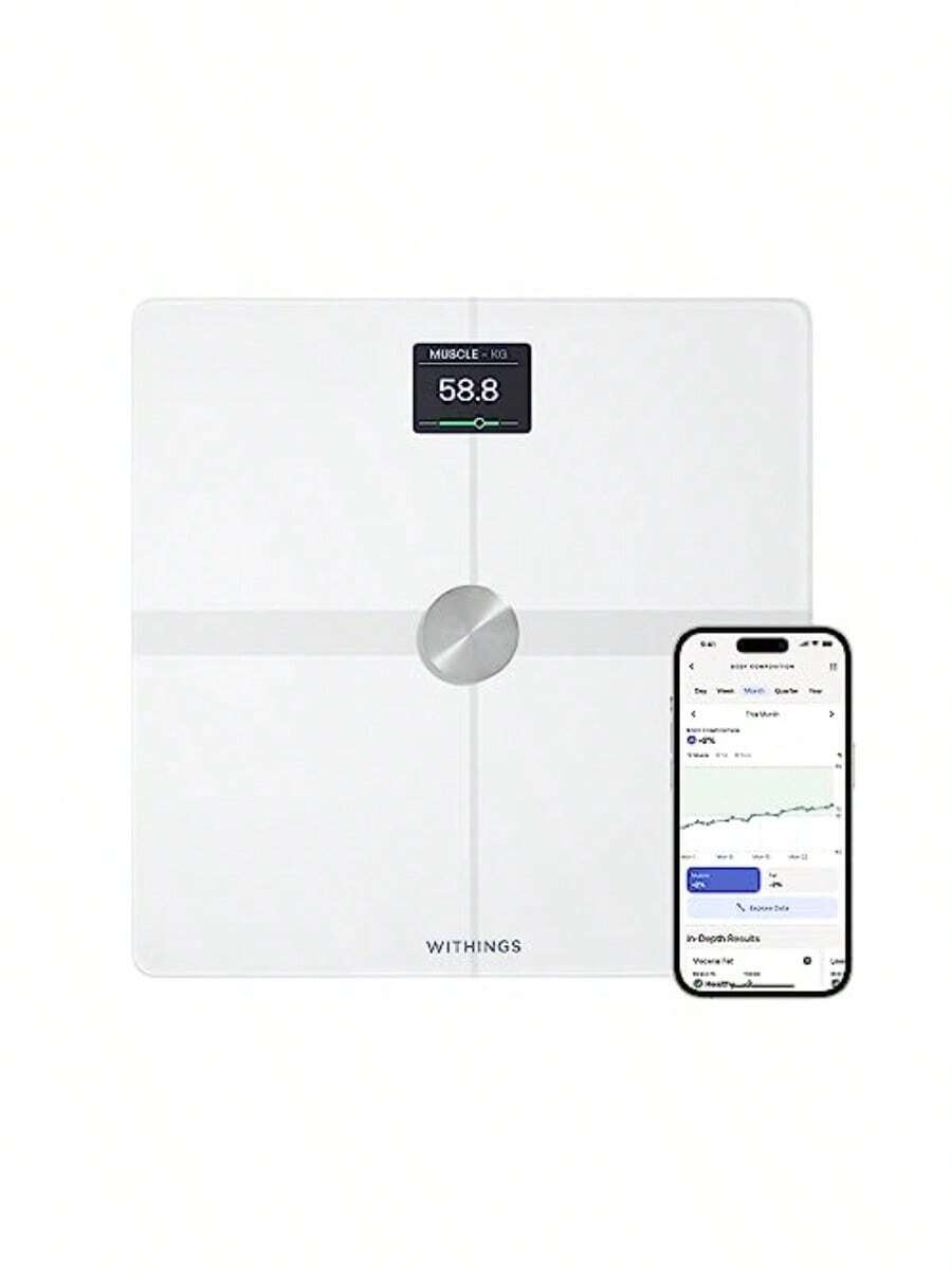 WITHINGS Body Smart Accurate Scale For Weight Fat Percentage Body ...