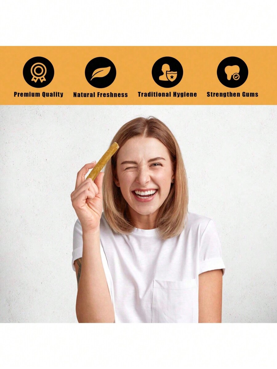 Miswak Sticks Toothbrush - Vacuum Sealed Natural Flavor From Original ...