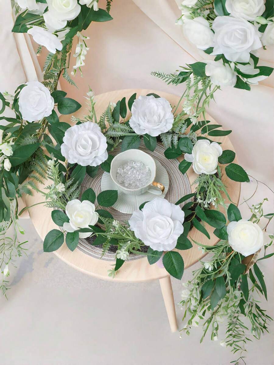 Artificial Flower Combination Set: Thousand Layer Flowers, Roses, Silk ...