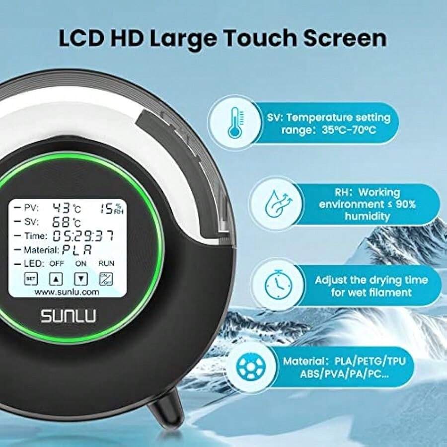 Upgraded Filament Yer Box S2 With 360° All-Round Heating Storage Box ...