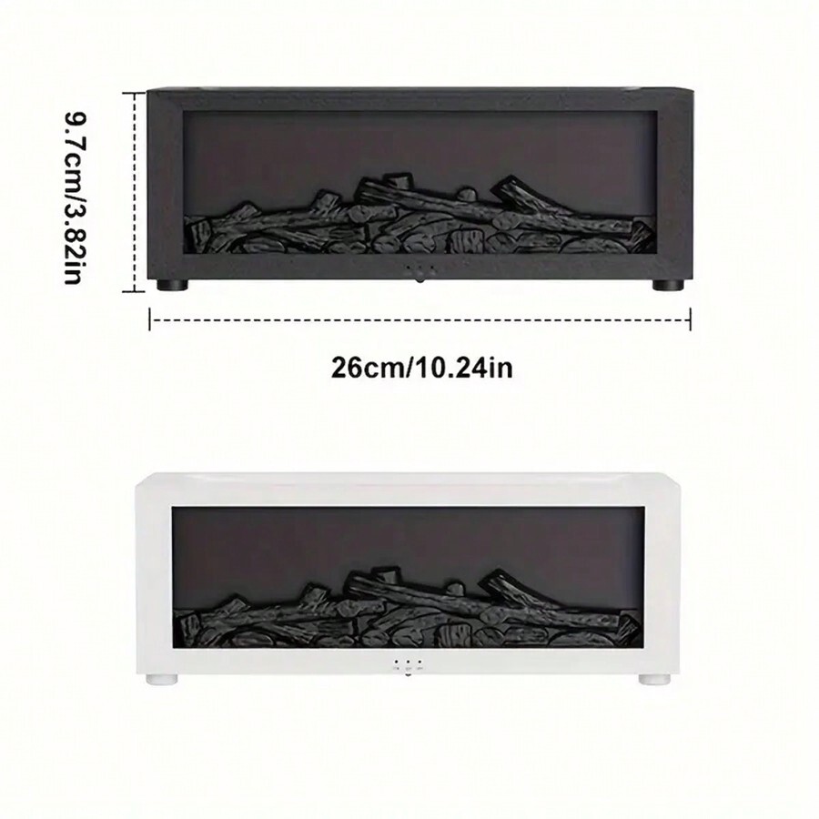 USB Powered Fireplace Humidifier And Aromatherapy Diffuser, With Remote ...