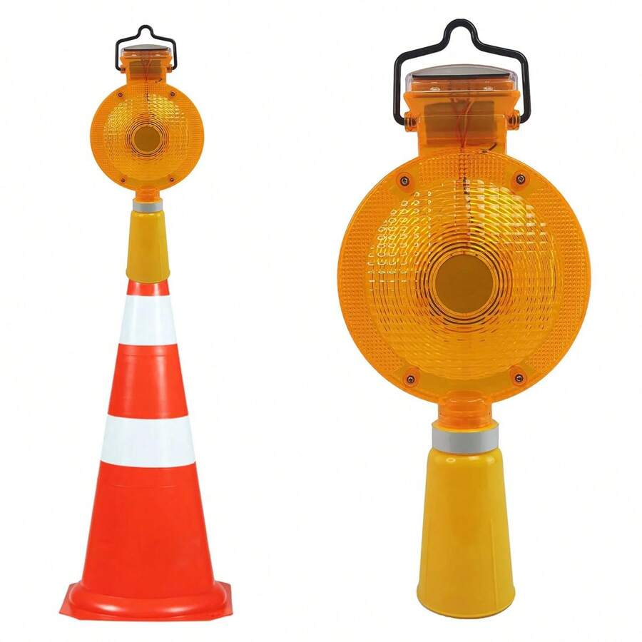 Sinalizador Viario Solar Cone Kit 11 Uni Segurança Iluminaçao ...