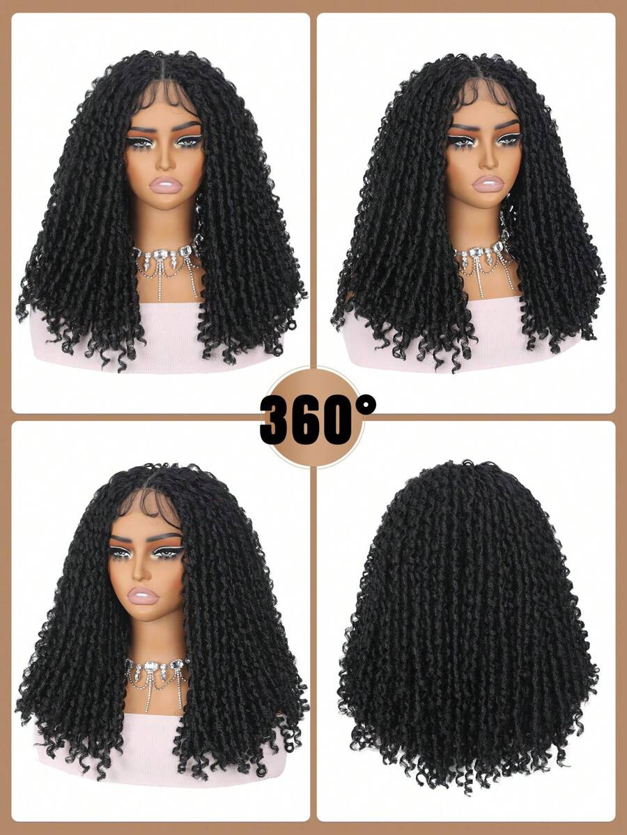 20 Inch Full Lace Dreadlock Wig For Natural Soft Goddess Faux Locs ...