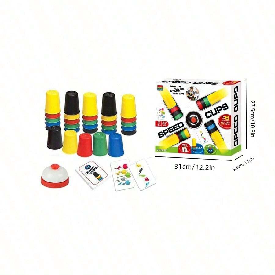 Children's Puzzle Interactive Game, Stacking Cup QUICK CUPS Desktop ...
