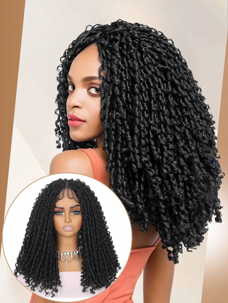 20 Inch Full Lace Dreadlock Wig For Natural Soft Goddess Faux Locs ...