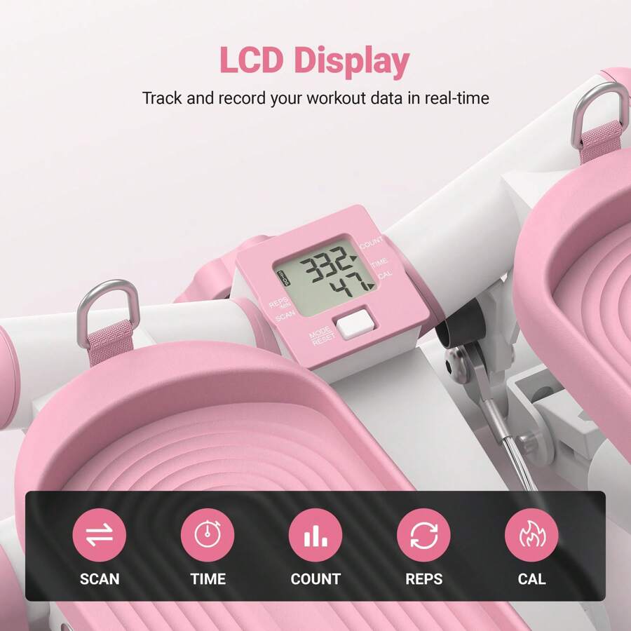 Merach MERACH Mini Steppers For Exercise, Twist Stepper With Resistance ...