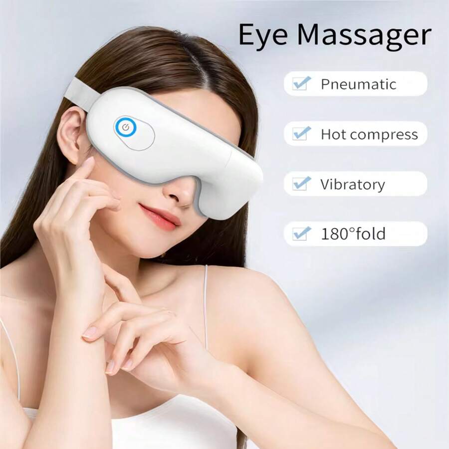 TOEDO Masseur oculaire avec chaleur et dispositif de soins oculaires à ...