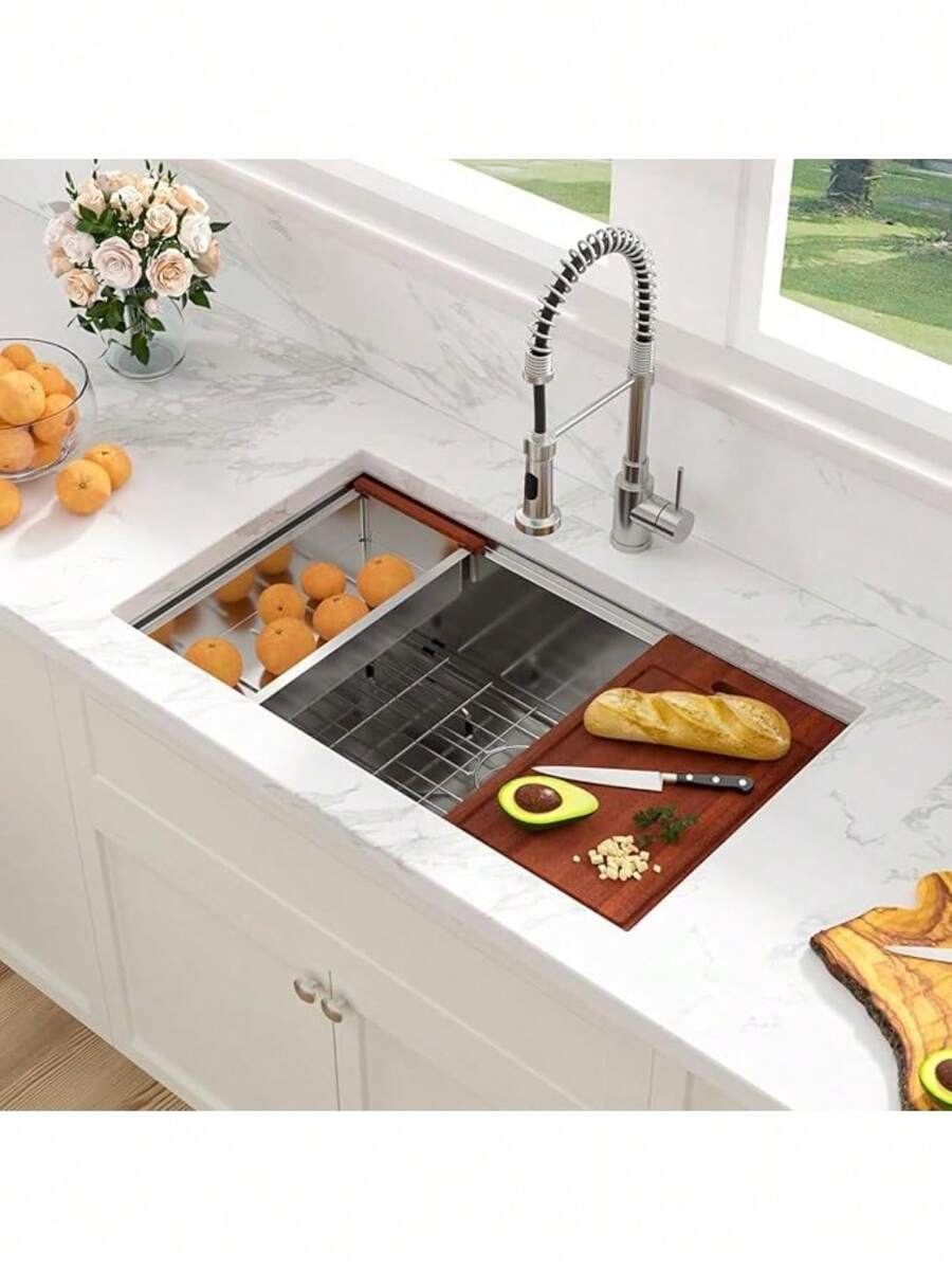 32 Inch Undermount Sink Stainless Steel Undermount Kitchen Sinks ...