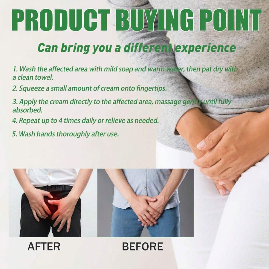 Ximonth Hemorrhoid Care Cream Relives Perianal Discomfort, Eliminates ...