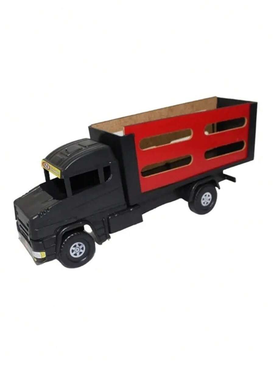 Mini Wooden Plastic Toy Cattle Truck 13x30cm | SHEIN UK