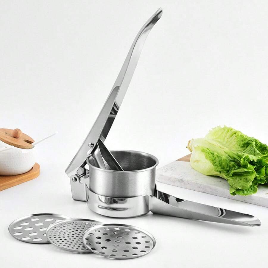 Stainless Steel Water Squeezer Potato Blender Manual Lemon Juicer ...
