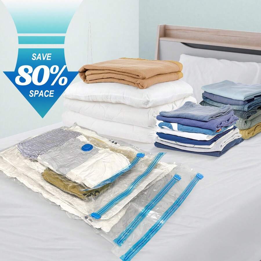 20 Combo Vacuum Storage Bags (4 Jumbo/4 Large/6 Medium/6 Small), Space Saver Bags Vacuum Seal ...